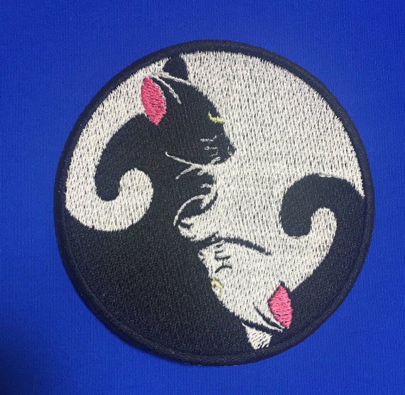 Sailor Moon Luna & Artemis Yin Yang Symbol Patch | Isle Of Misfits